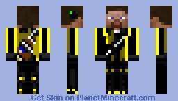 INFAMOUS steve Minecraft Skin