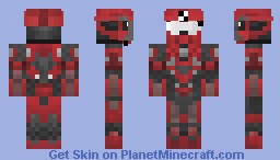 Red Halo Skin Minecraft Skin
