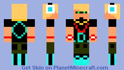 Buff Black Guy Minecraft Skin