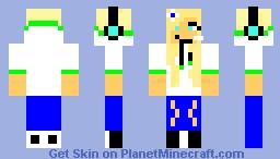 Dj cutie girls Minecraft Skin