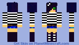 Emo Purple Girl Minecraft Skin