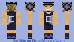 fierce wrestler Minecraft Skin