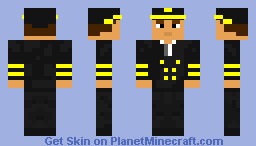 A captain Minecraft Skin