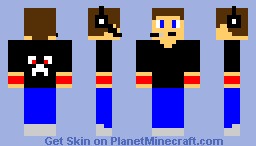 Pro Gamer Minecraft Skin