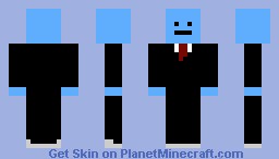 Blue Guy Minecraft Skin