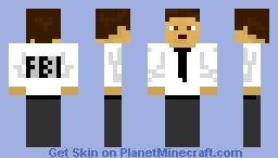 FBI agent! Minecraft Skin