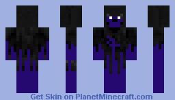purple demon Minecraft Skin