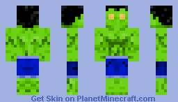 Hulk Minecraft Skin