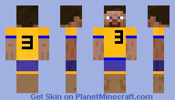 swedish soccer player Minecraft Skin