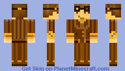 Fancy Explorer / Inventor Minecraft Skin