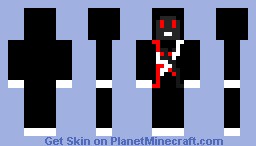 death red Minecraft Skin