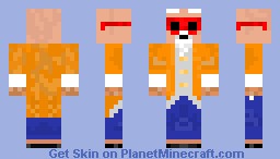 Master roshi Minecraft Skin