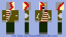 Nazi Zombie Minecraft Skin