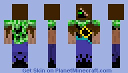 Ender infected Minecraft Skin