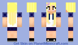 Cutesy Blonde Girly c: - Pasta Minecraft Skin