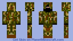 avp dark predator Minecraft Skin
