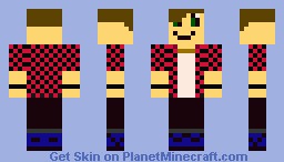 casual miner Minecraft Skin