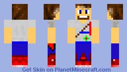 A+ Man Minecraft Skin