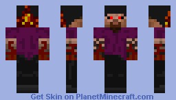Fire Wizard Minecraft Skin