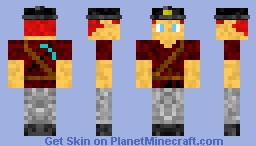 Elf Miner Minecraft Skin