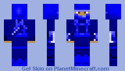 Super Water Ninja Minecraft Skin