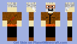 Old Man Story Teller Minecraft Skin