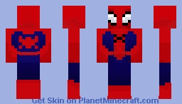 Spider-Man Minecraft Skin