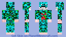 my poseidon Minecraft Skin