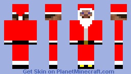 santa steve Minecraft Skin