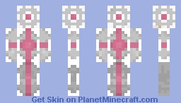 Companion Cube Bot Minecraft Skin
