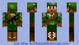 WWII Skin: US Soldier Minecraft Skin
