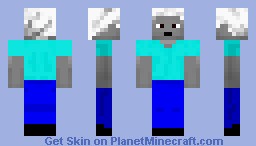 robot steve Minecraft Skin