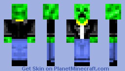 the cardbord box man Minecraft Skin