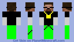 Rapper Steve Minecraft Skin