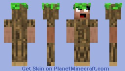 Tree man Minecraft Skin