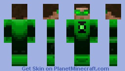 green lantern Minecraft Skin
