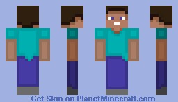 Steve New Texture Minecraft Skin