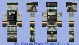 U.S arctic Soldier (veterans day) (series) Minecraft Skin