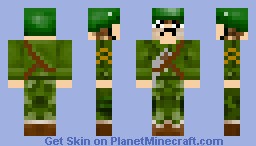 Soldier Minecraft Skin
