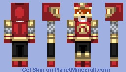 power rangers ninja storm dark red open mask Minecraft Skin