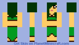 Forest Dryad Minecraft Skin