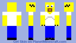 Homer Simpson Minecraft Skin