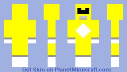 Power Ranger YELLOW Minecraft Skin