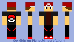 my trainer red skin Minecraft Skin