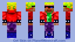 Zak Meteor Minecraft Skin