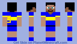Boca Jr. Player Minecraft Skin