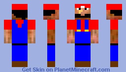 Super Mario Minecraft Skin
