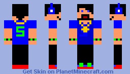 COOL MAN Minecraft Skin