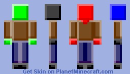 cube Minecraft Skin