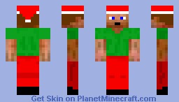 Christmas Steve Minecraft Skin